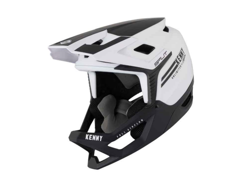 HELMET SPLIT WHITE BLACK 3661465180149 #161